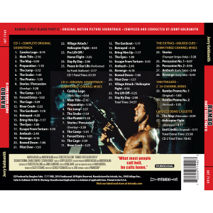 Rambo First Blood Part II (Expanded) [2CD] ⋆ Soundtracks Shop