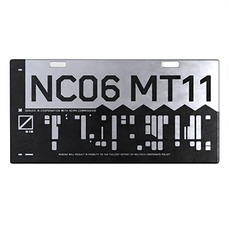 Cyberpunk 2077: Night City Vehicle License/Number Plate (Official) ⋆ ...